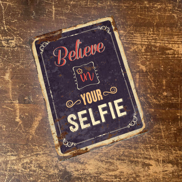 Believe in Your Selfie Metal Wall Décor by Wayfair | ufurnish.com