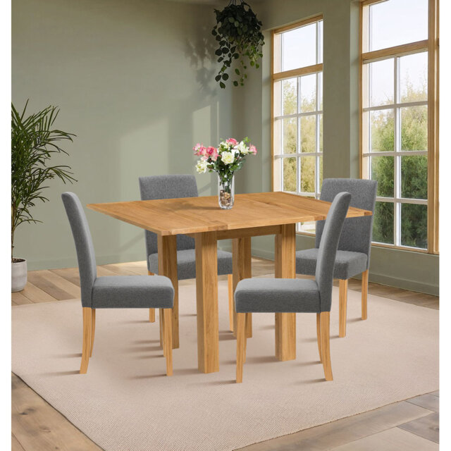 Hatcher 4 - Person Dining Set by Wayfair | uFurnish.com
