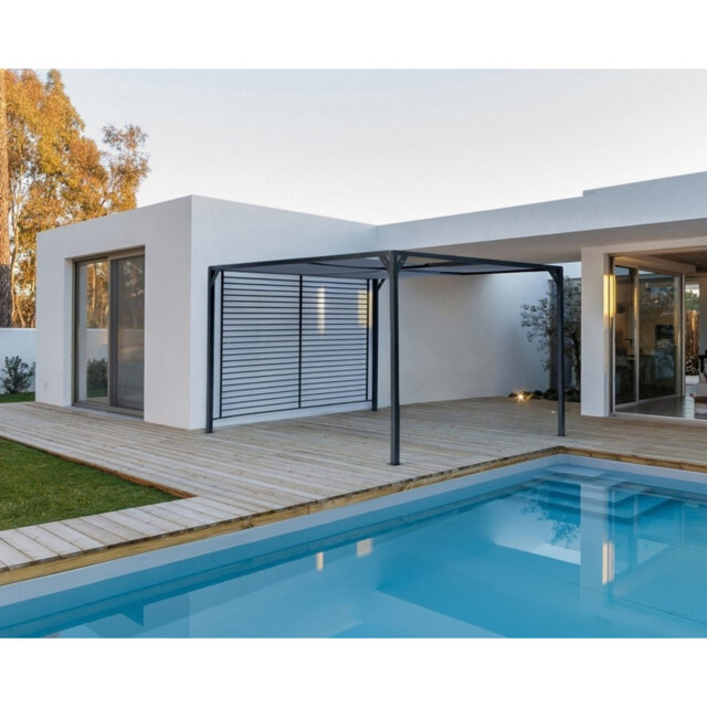 Alexeya 3.6m x 3m Aluminium Patio Gazebo by Wayfair | ufurnish.com