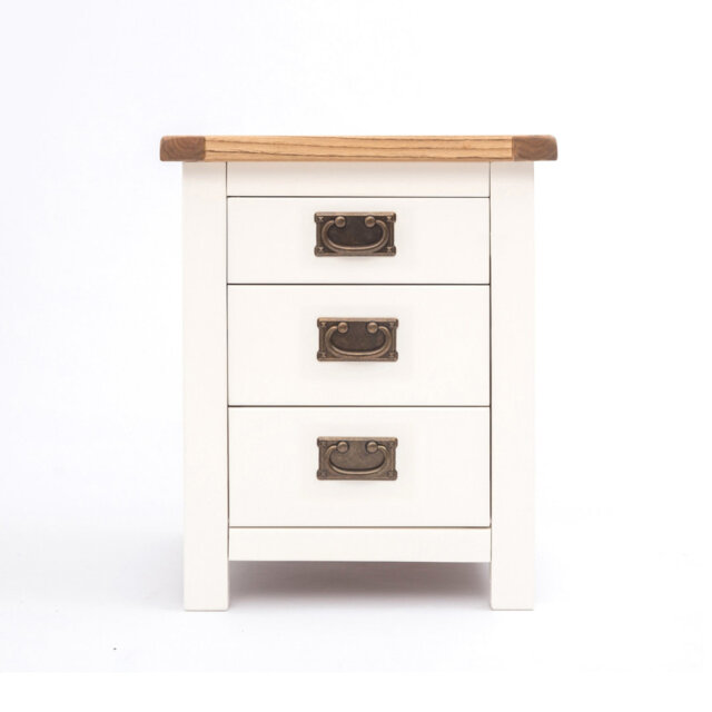 Arlo 3 Drawer Bedside Table by Wayfair | ufurnish.com