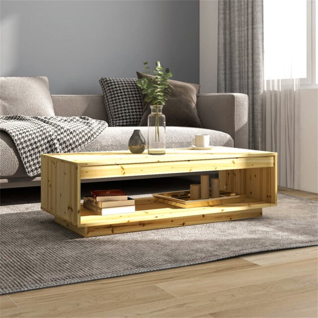 Brixxon Solid Wood Frame Coffee Table by Wayfair | ufurnish.com