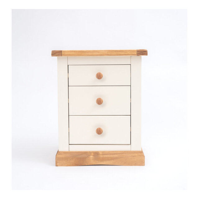 Clark 3 Drawer Bedside Table by Wayfair | ufurnish.com