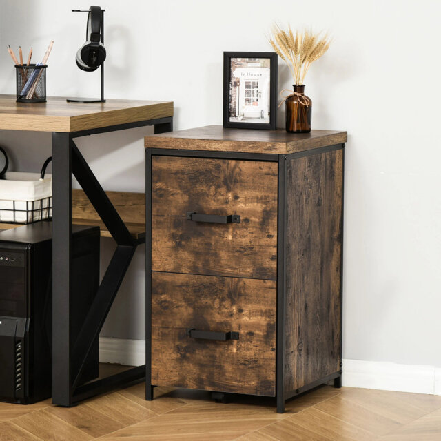 Dahmen 2 Drawer Filing Cabinet by Wayfair | ufurnish.com
