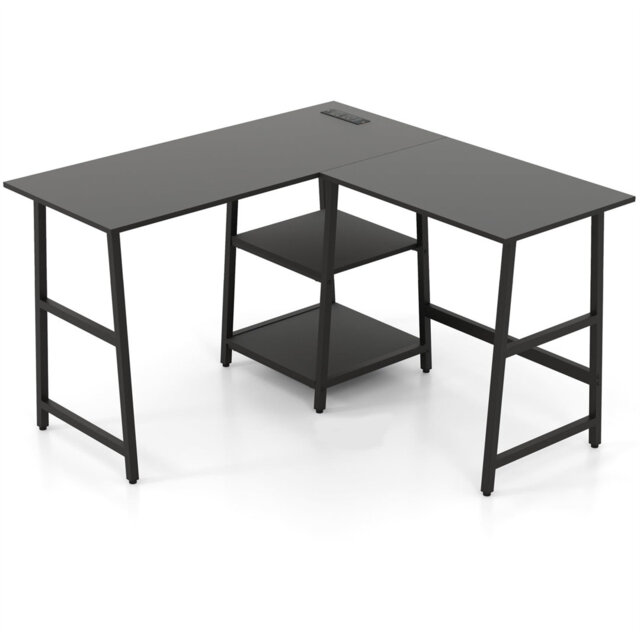 Berendina 120Cm W L-Shaped Computer Desk by Wayfair | ufurnish.com
