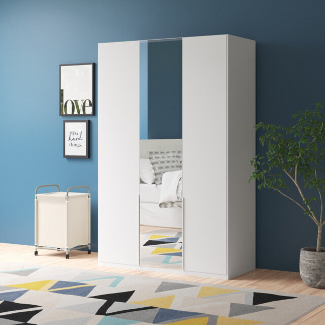 Cliveden 3 Door Wardrobe by Wayfair | ufurnish.com