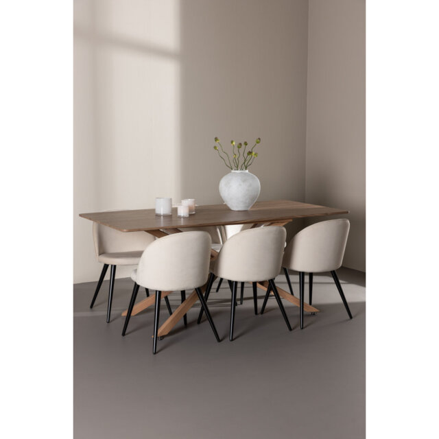 Henefer 6 - Person Dining Set by Wayfair | ufurnish.com
