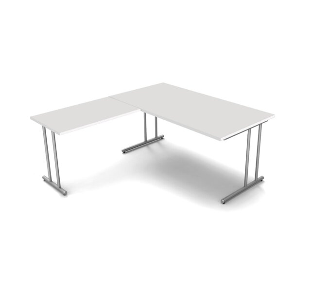 Jim L-Shape Desk by Wayfair | ufurnish.com