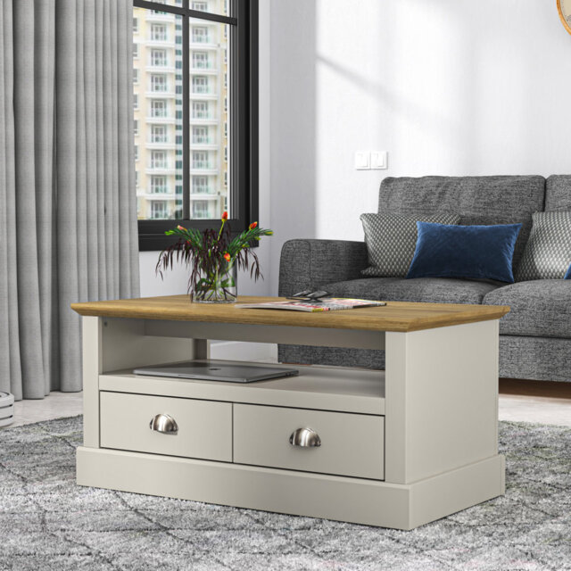 Sufy Octave Solid Coffee Table with Storage by Wayfair | ufurnish.com