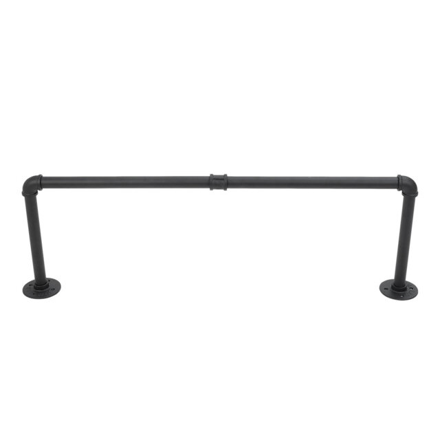 Wall-mounted Industrial Pipe Clothes Rack by Wayfair | ufurnish.com