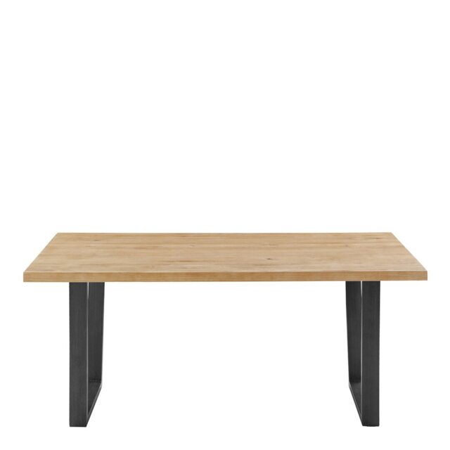 Armor Solid Oak Dining Table by Wayfair | ufurnish.com