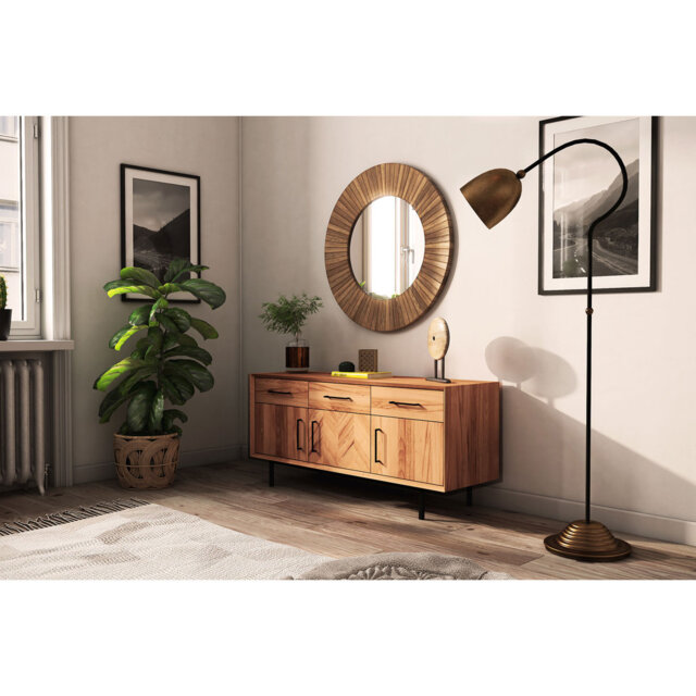 DiBernardo 3 Drawer 144Cm W Solid Wood Combi Chest by Wayfair ...