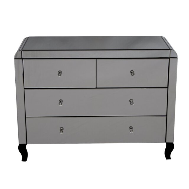 Chaim 4 Drawer 100Cm W Solid Wood Chest of Drawers by Wayfair ...