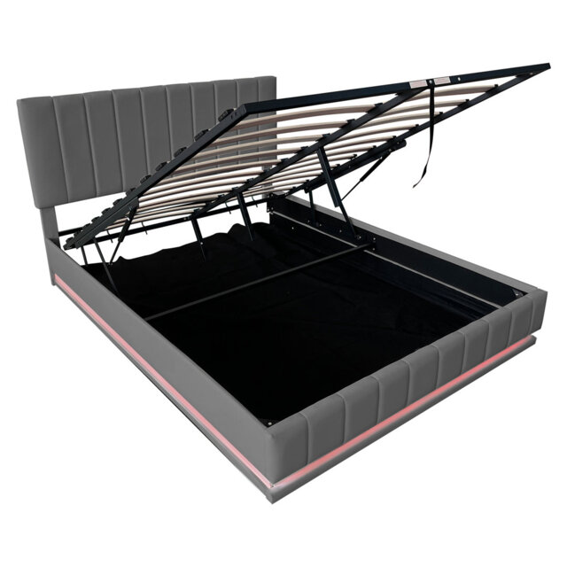 Ottoman Bed With Led Pu by Wayfair | ufurnish.com