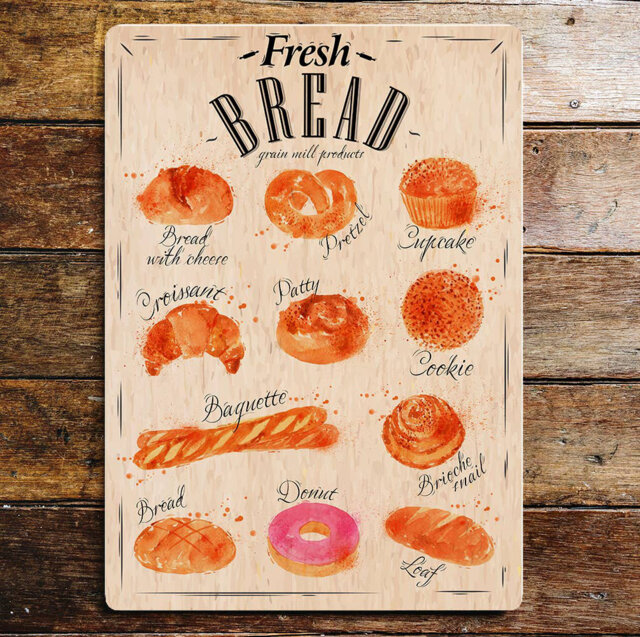 Fresh Bread Bakery Kitchen Wall Décor by Wayfair | ufurnish.com