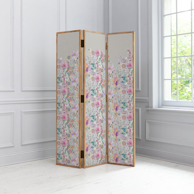 Mussel Shells 120Cm W 3 Panel Folding Room Divider by Wayfair ...