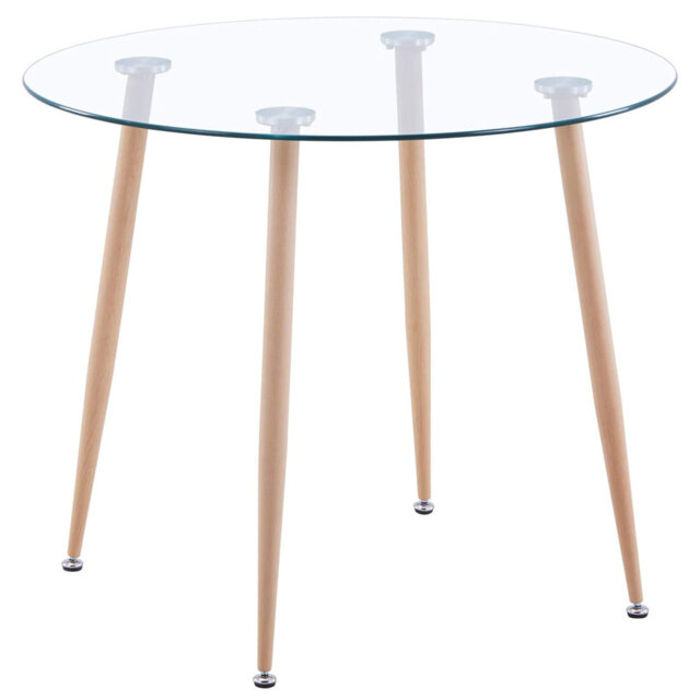 Peterlee Round 90Cm L x 90Cm W Dining Table by Wayfair | ufurnish.com