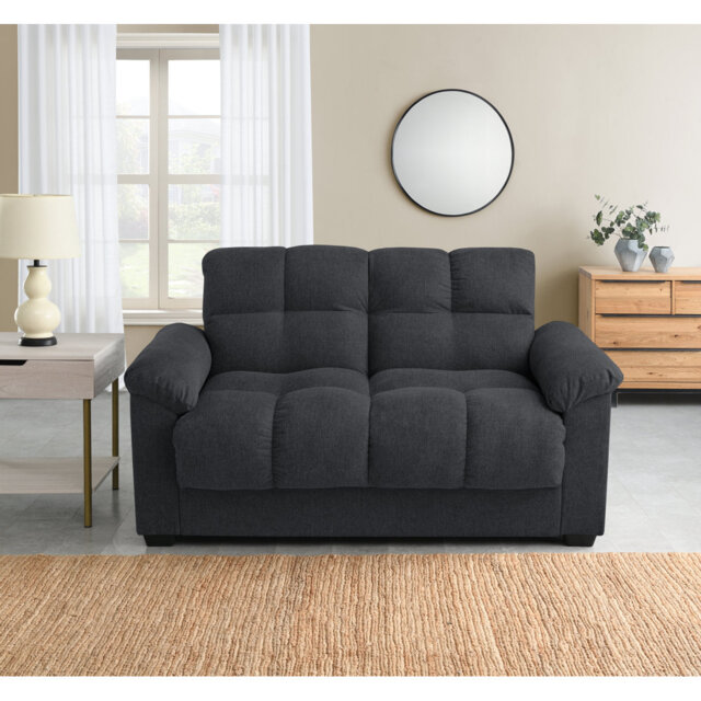 Margo 2 Seater Sofa Bed with Storage in Fabric by Wayfair | uFurnish.com