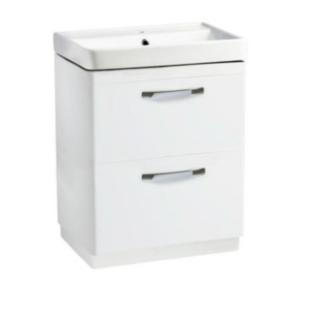 Compass 600mm Free-standing Single Vanity Unit by Wayfair | ufurnish.com