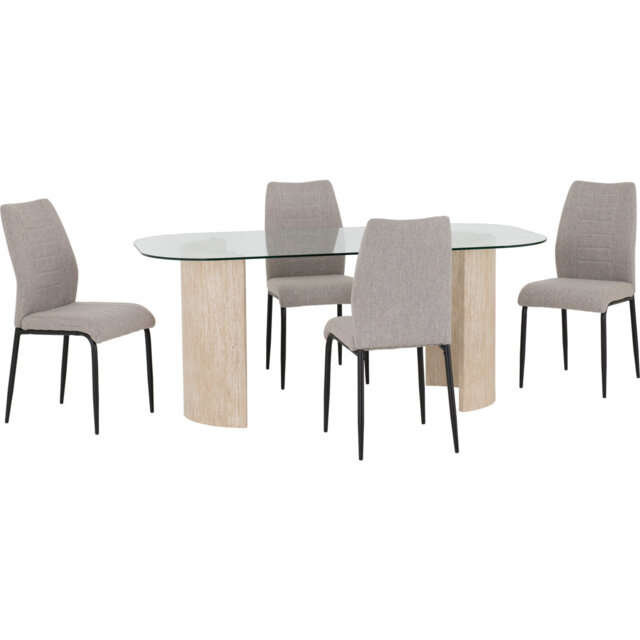 MODENA & CHILTON DINING SET (X4 CHAIRS) by Wayfair | ufurnish.com