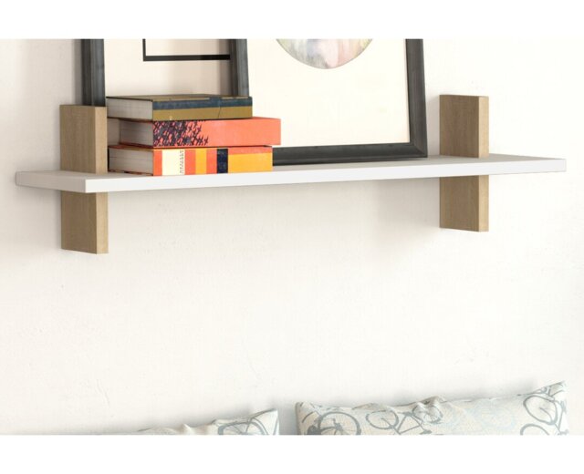 Ares Modern Wall Mounted Floating Shelf by Wayfair | ufurnish.com