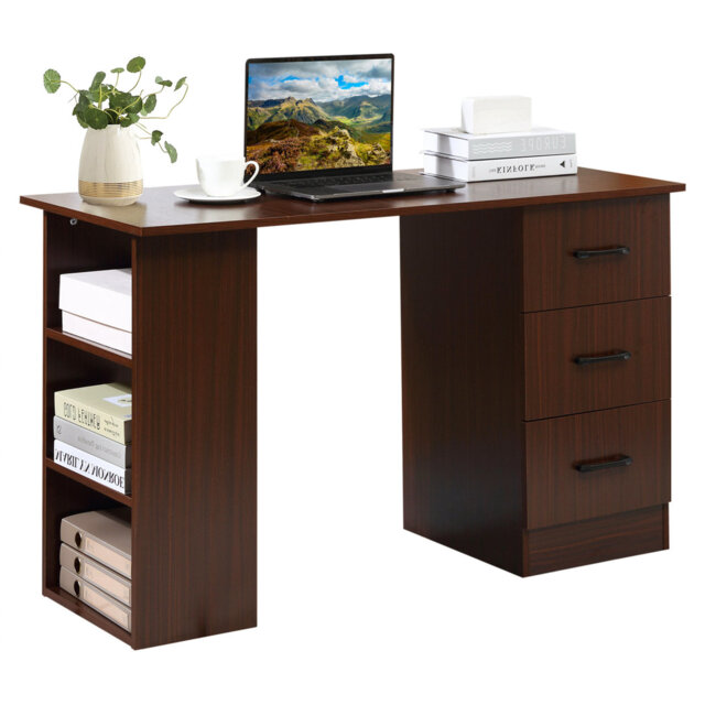 Adrianne 120cm W Rectangle Computer Desk by Wayfair | ufurnish.com