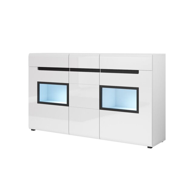Torzsok Sideboard 160 Cm Wide 3 Drawer by Wayfair | uFurnish.com