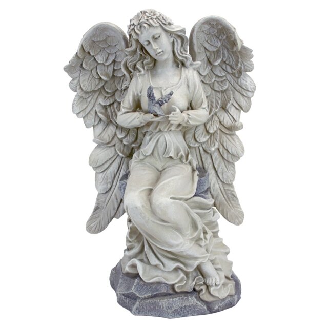 Nature's Blessing Angel Garden Statue by Wayfair | ufurnish.com