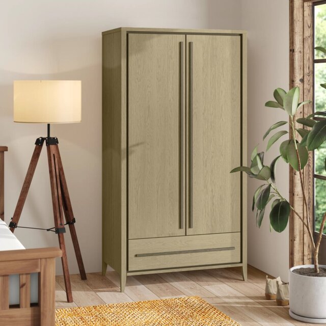Boutell 2 Door Wardrobe by Wayfair | uFurnish.com