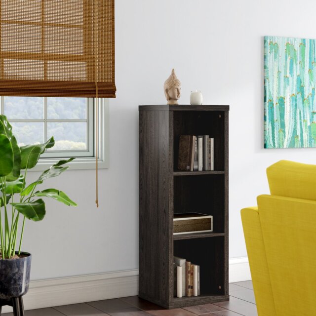 Decorative Storage 3 Cube Bookcase Unit Tiered Shelving Display by ...