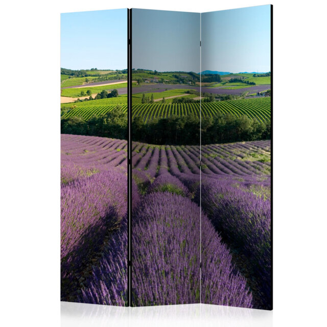 Room Divider - Lavender Fields [Room Dividers] by Wayfair | ufurnish.com