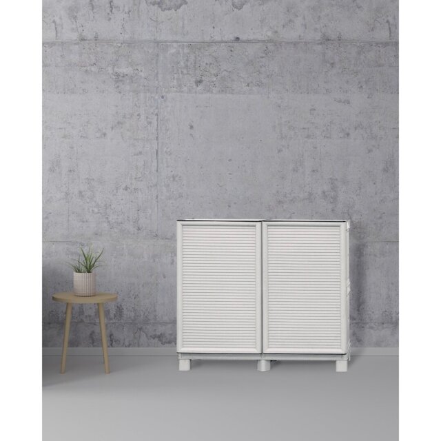 Multipurpose Wardrobe For Outdoor Or Indoor Use, 2-Door Cabinet And 1 ...