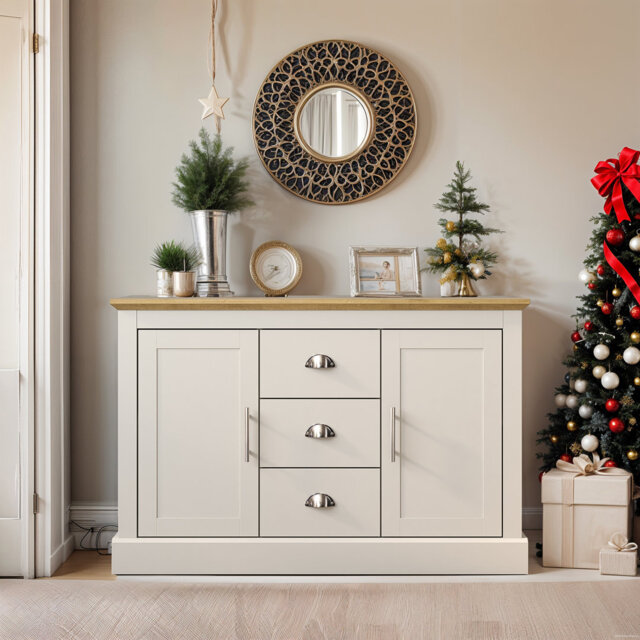Sufy Annakay 2 Door 3 Drawer Sideboard by Wayfair | ufurnish.com