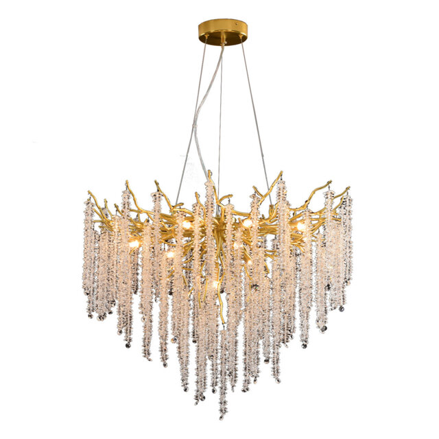 Eckhardt Modern Chandelier Crystal Light, Luxury Crystal Pendant Light ...