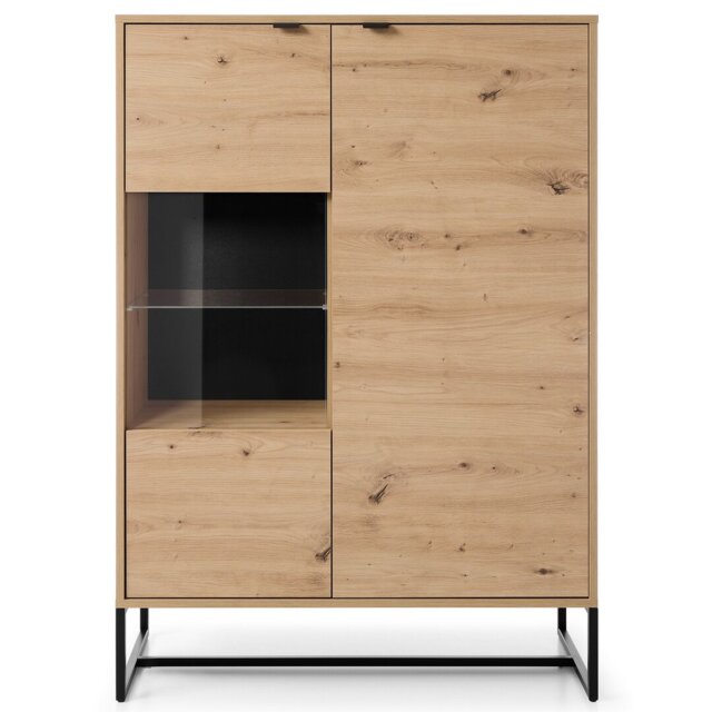 Lashley Standard Display Cabinet with Lighting by Wayfair | ufurnish.com