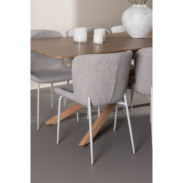 Piazza Dining Table with Modesto Dining Chair by Wayfair | ufurnish.com