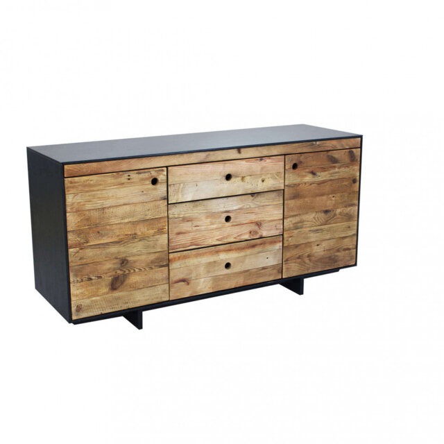 Bertello 150cm Wide 3 Drawer Pine Solid Wood Sideboard by Wayfair ...