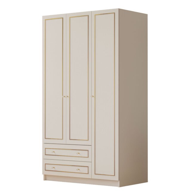 Vanderpool 3 Door Wardrobe by Wayfair | ufurnish.com