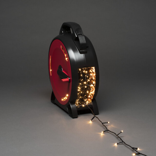 Konstsmide 800 Warm White LED Outdoor Christmas Lights - Durable Cable ...