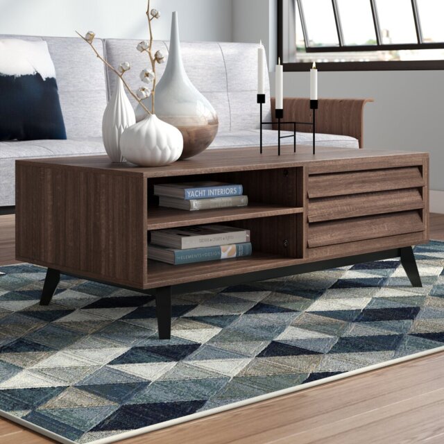 Merced Coffee Table with Storage by Wayfair | ufurnish.com
