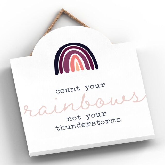 Rainbow Count Your Rainbows Wall Décor by Wayfair | ufurnish.com