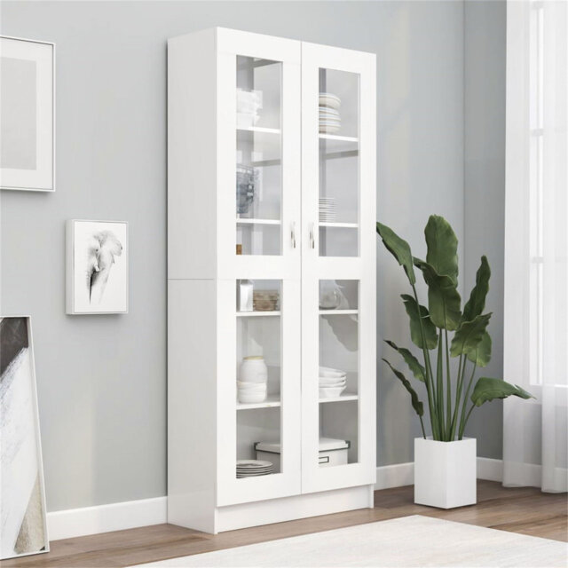 Eunike Display Cabinet by Wayfair | ufurnish.com
