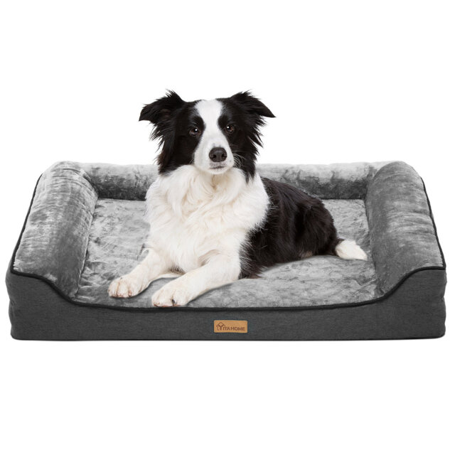 Balconera Orthopedic Dog Bed,Pet Bed with Memory Foam&Removable Zipper ...