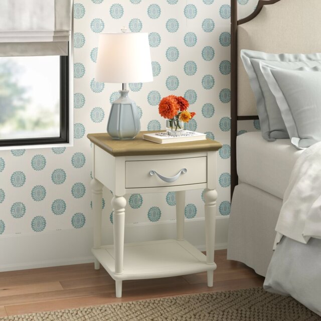 Dimas 1 Drawer Bedside Table by Wayfair | ufurnish.com