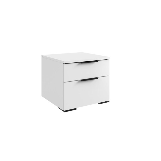 Georgenne 2 Drawer Bedside Table by Wayfair | ufurnish.com
