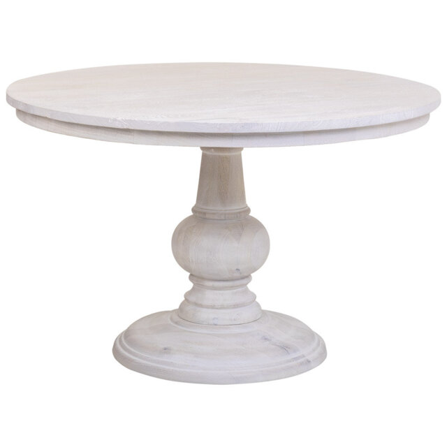 ROUND MANGO WOOD DINING TABLE by Wayfair | ufurnish.com