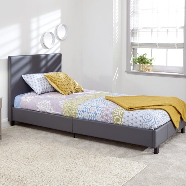 Morgana Upholstered Bed Frame by Wayfair | ufurnish.com