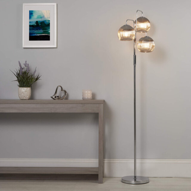 Chaice 156Cm Chrome Arched Floor Lamp by Wayfair | ufurnish.com