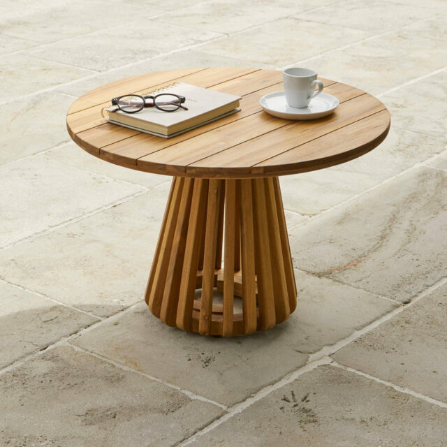 Hopley Round 60Cm L Outdoor Coffee Table by Wayfair | uFurnish.com