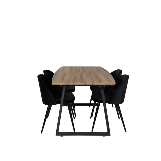 Chatman 4 - Person Dining Set by Wayfair | ufurnish.com