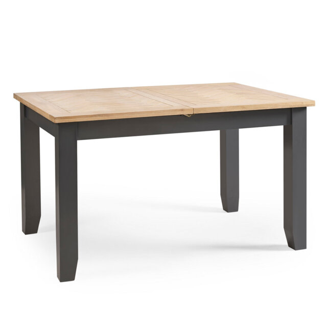 Abyan Extending Dining Table Dark Gray by Wayfair | ufurnish.com